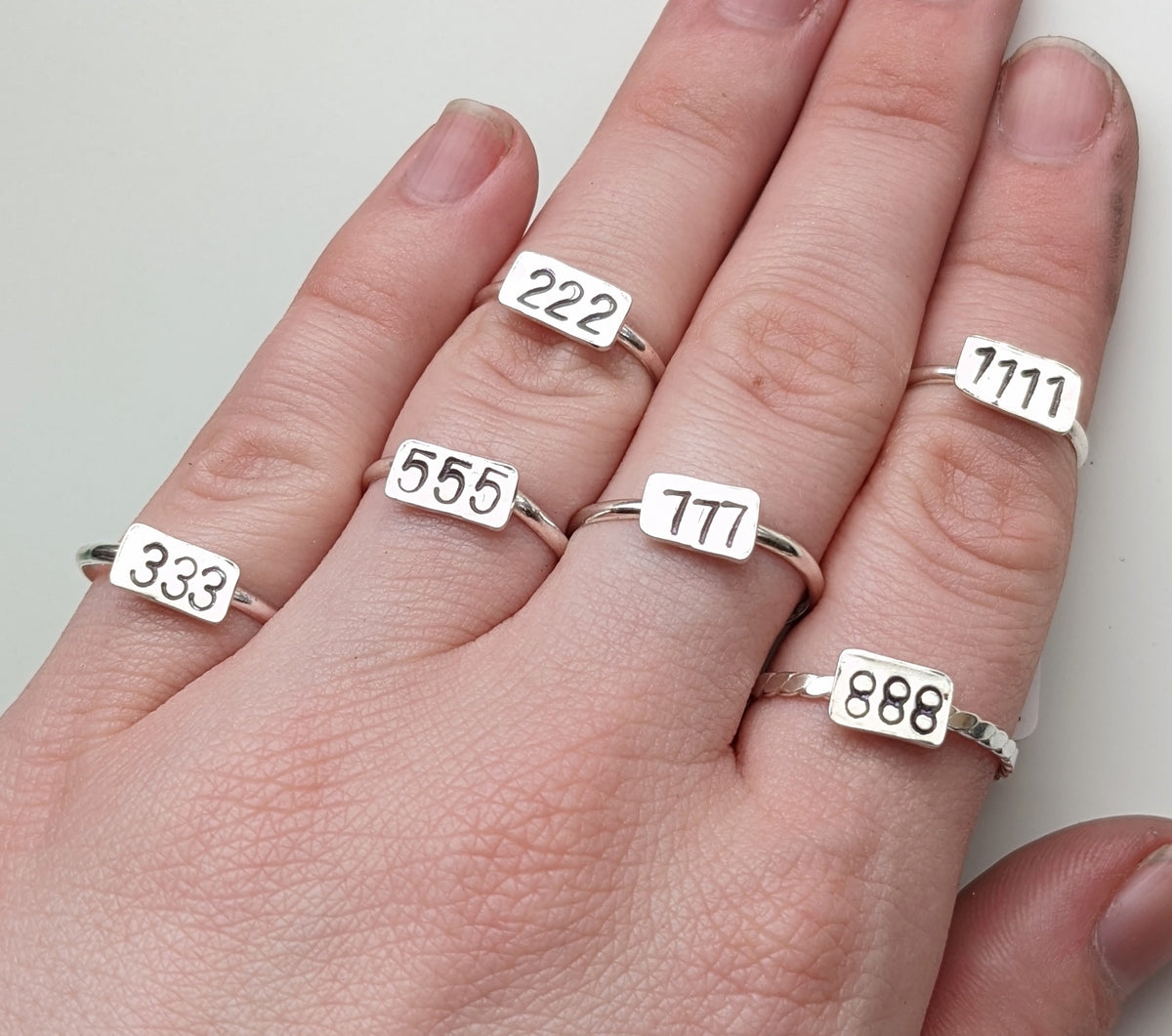 Sterling silver stacker ring - An American Metalsmith